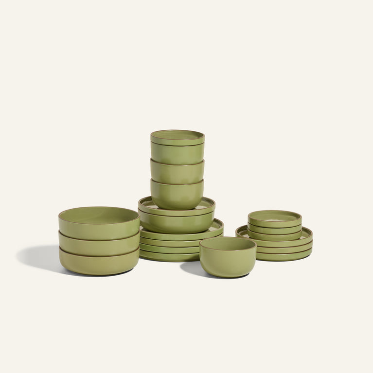 Classic Stacking Set | Ceramic Dinnerware Bundles–Our Place - Canada
