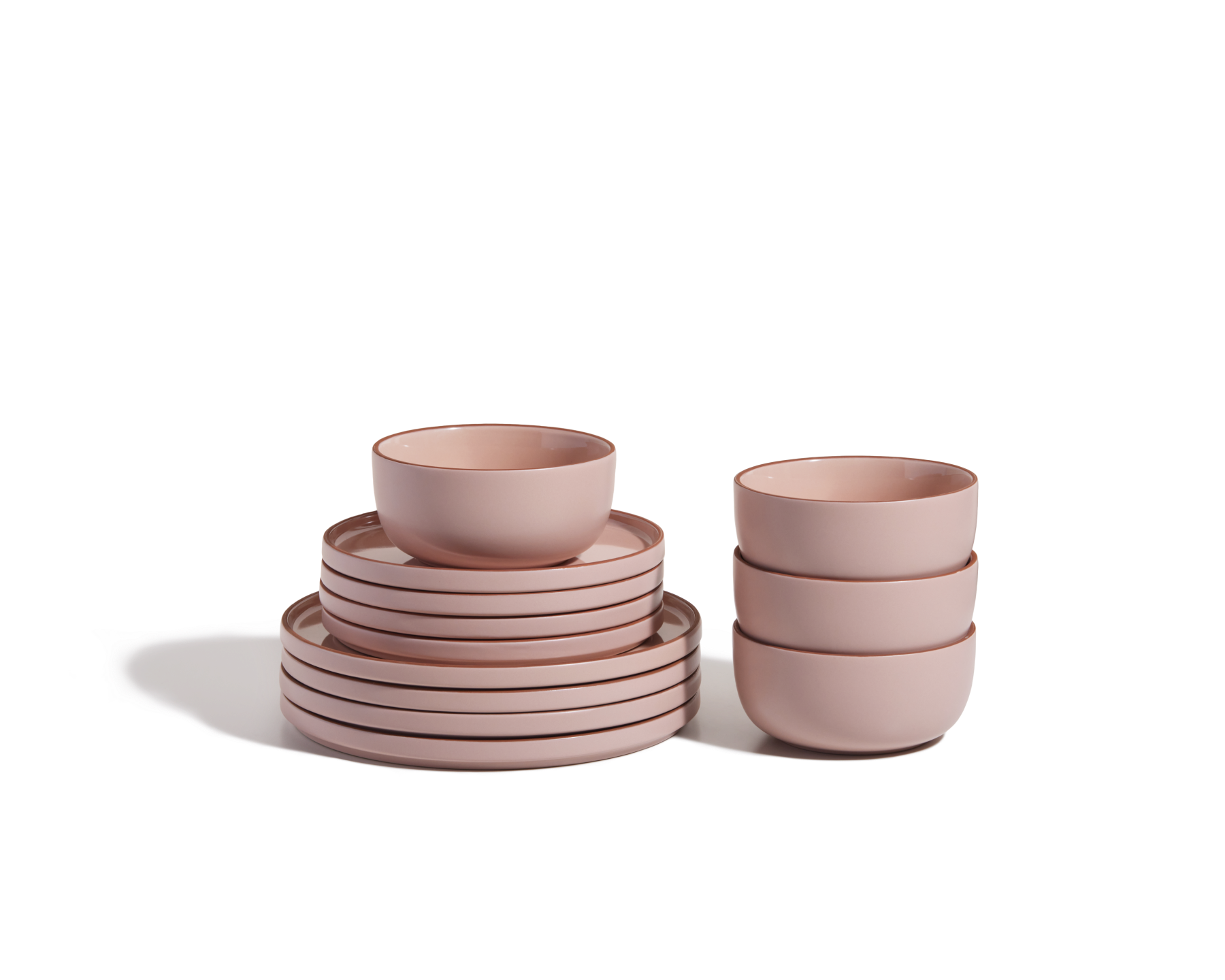 Ceramic Stackable Dinnerware | Plate Set | Starter Stacking Set–Our Place